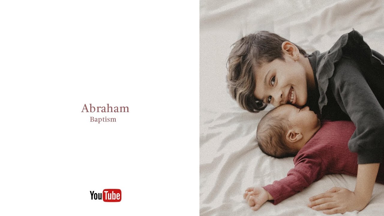 ABRAHAM || BAPTISM || LIVE STREAMING || 26.11.2023 || TIME - 5.00 PM || - YouTube