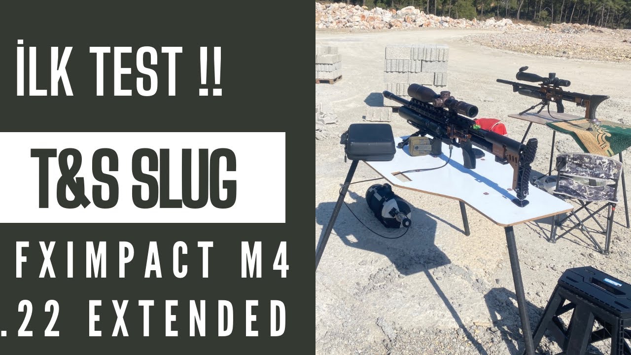 T&S SLUG FIRST TEST - 35 GRAIN WITH M4 EXTENDED. - YouTube