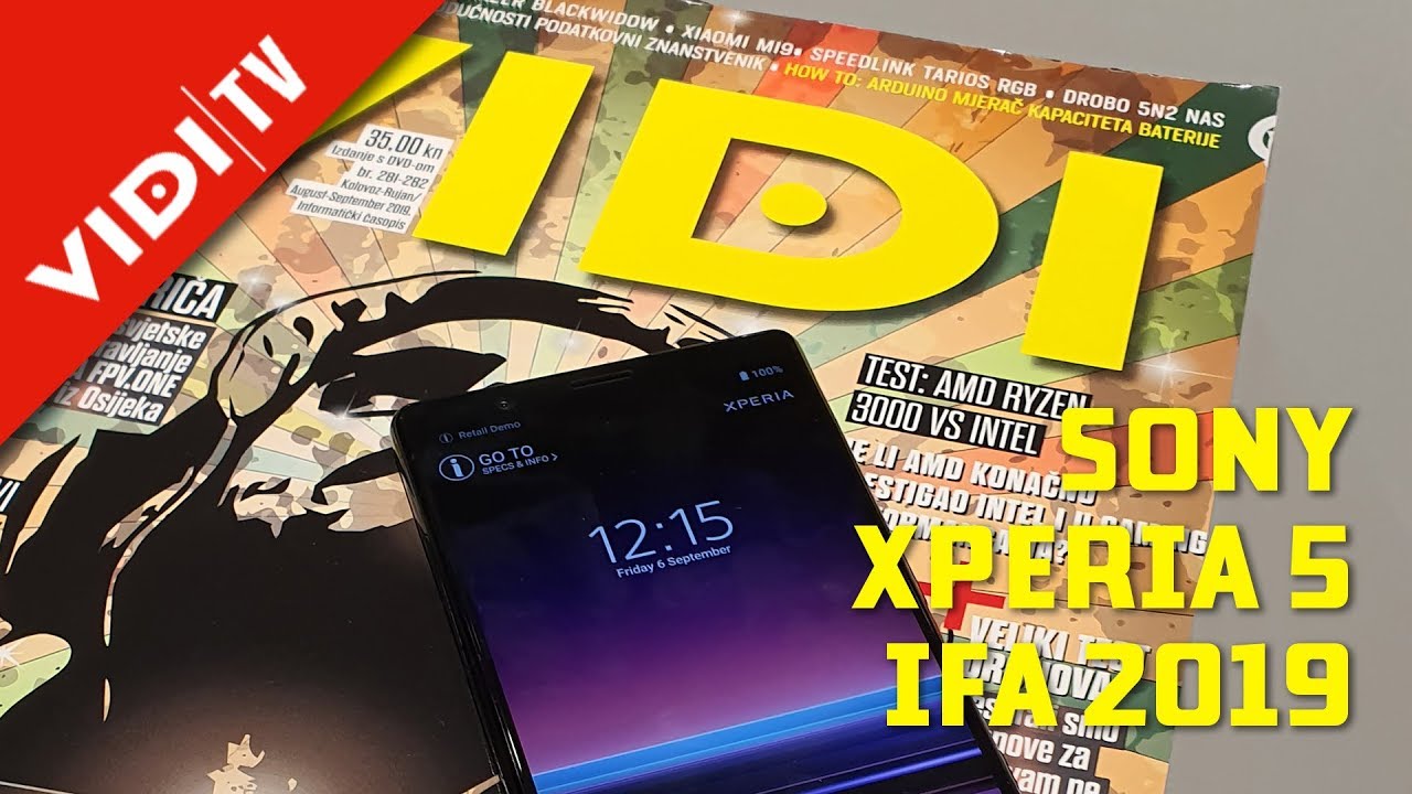 Sony Xperia 5 - IFa Berlin 2019 - YouTube