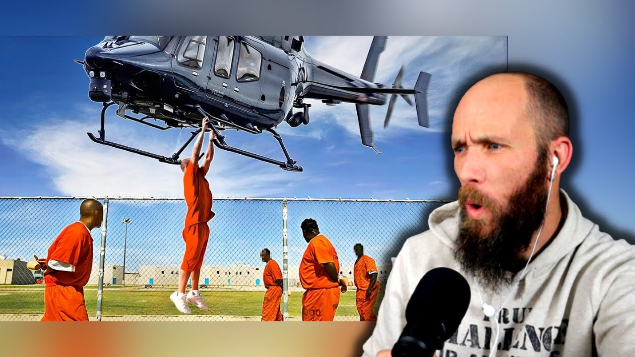 REAL Prison Escapes Caught On Camera Reaction - YouTube
