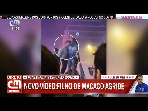 Filho de macaco lider nos confrontos na festa do FC Porto - YouTube