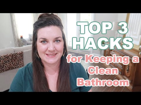 3 Bathroom Cleaning Hacks | How I Keep My Bathroom Clean