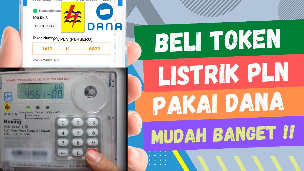 Terbaru ‼️ Cara Beli Token Listrik | Beli Pulsa Listrik PLN Pakai DANA ...