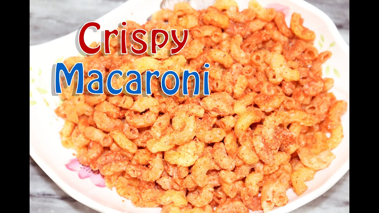 Crispy Macroni / Kurkure Macroni by Cooking with joy. - YouTube
