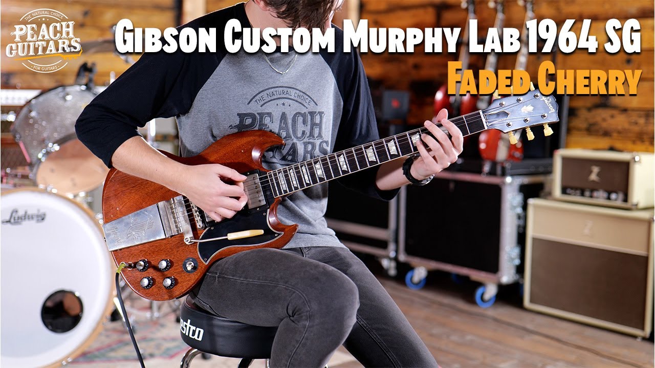 No Talking...Just Tones Gibson Custom Murphy Lab 1964 SG Standard ...