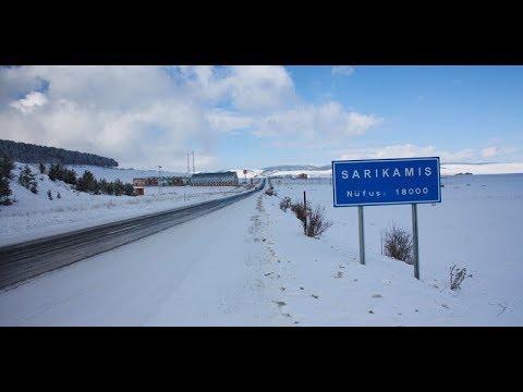 Kars Sarıkamış'ta Kar Kalınlığı 10 Santimetreye Ulaştı|Sarıkamış
