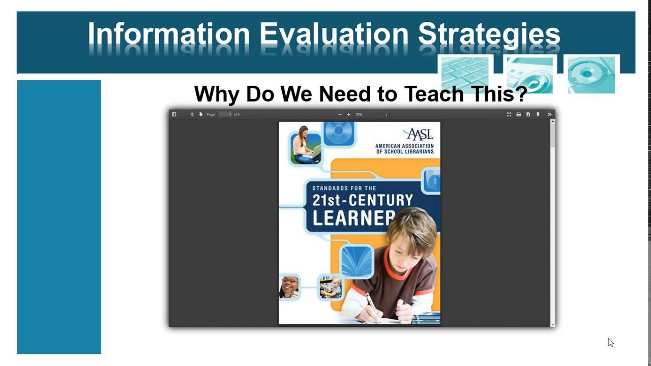 Session 9: Information Evaluation Strategies - YouTube