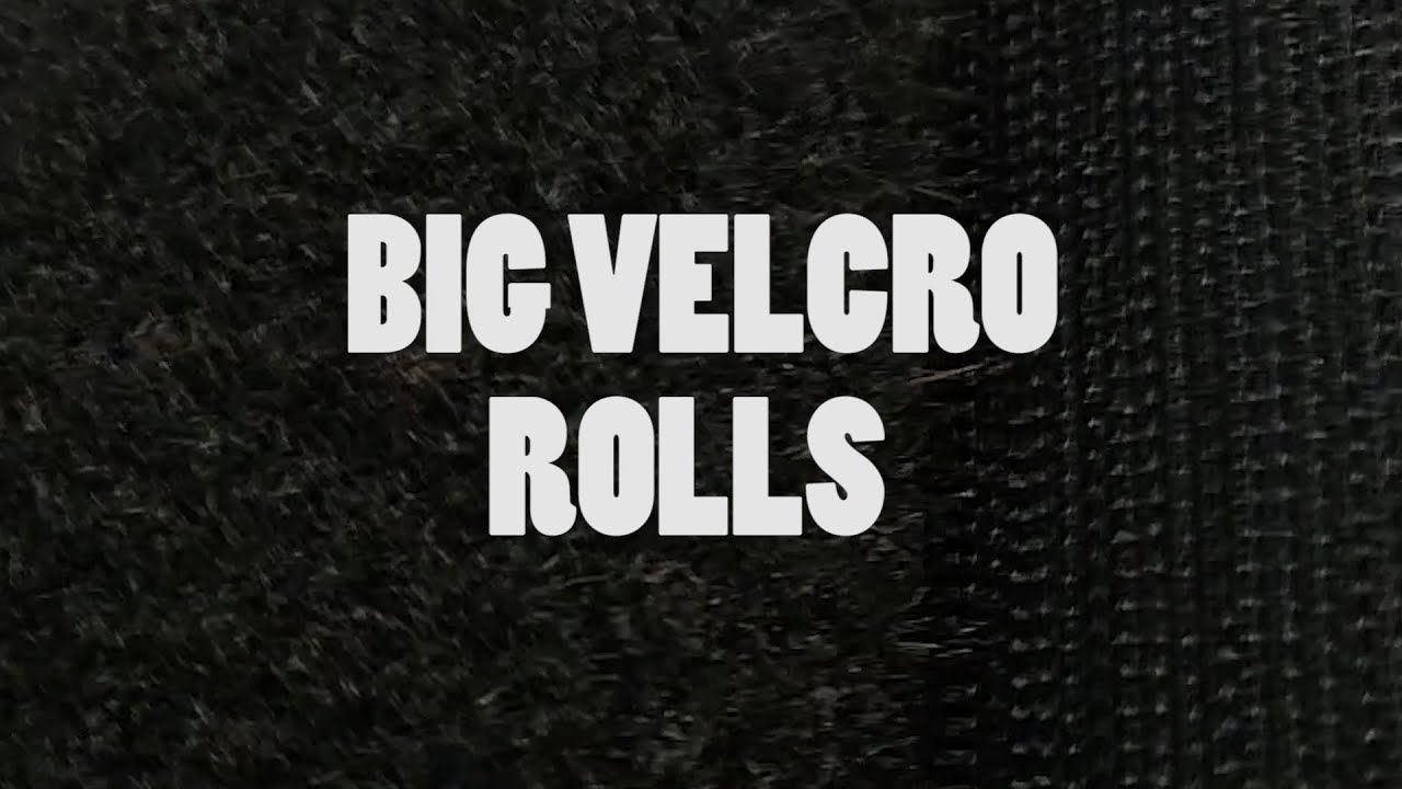 Velcro Crunch #3 Big Velcro Rolls - YouTube