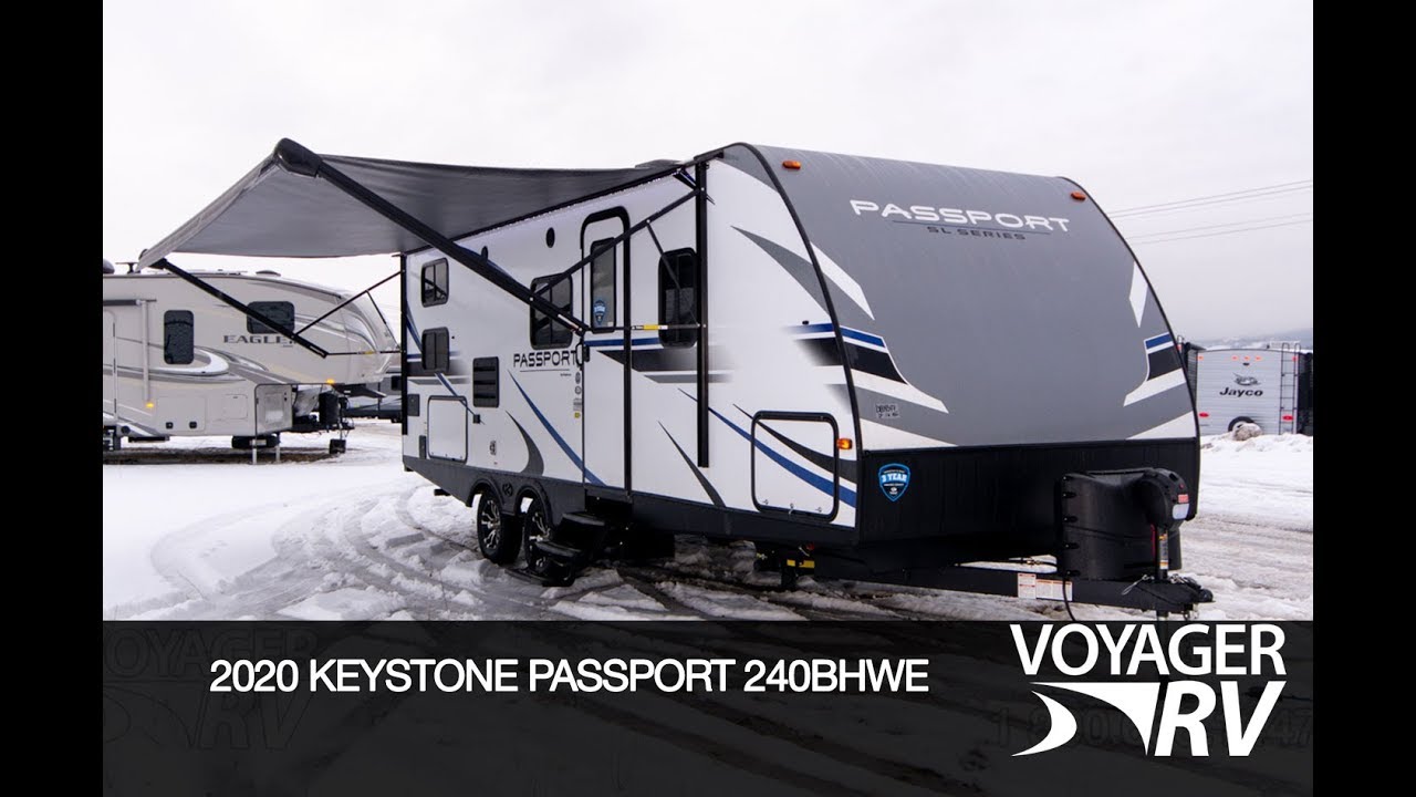 2020 Keystone Passport 240BHWE Travel Trailer RV Video Tour - Voyager ...