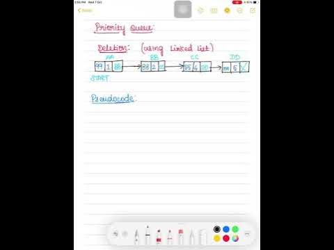 Priority Queue - Deletion Operation - YouTube