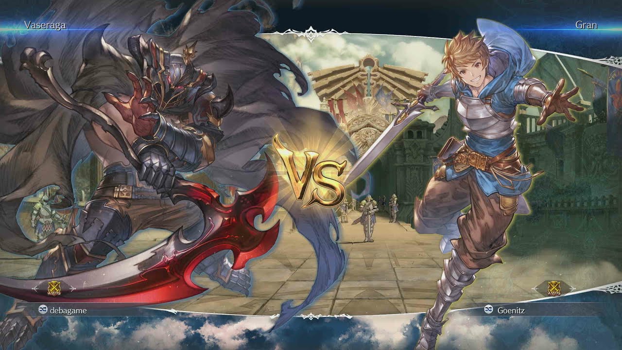 GBVS Rising High Level Debagame Vaseraga VS Goenitz Gran [Grandblue ...
