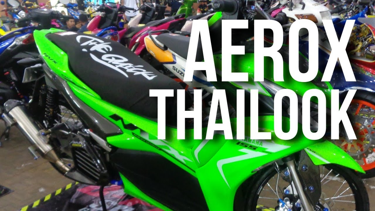 Motor Kontes Yamaha Aerox Thailook - YouTube