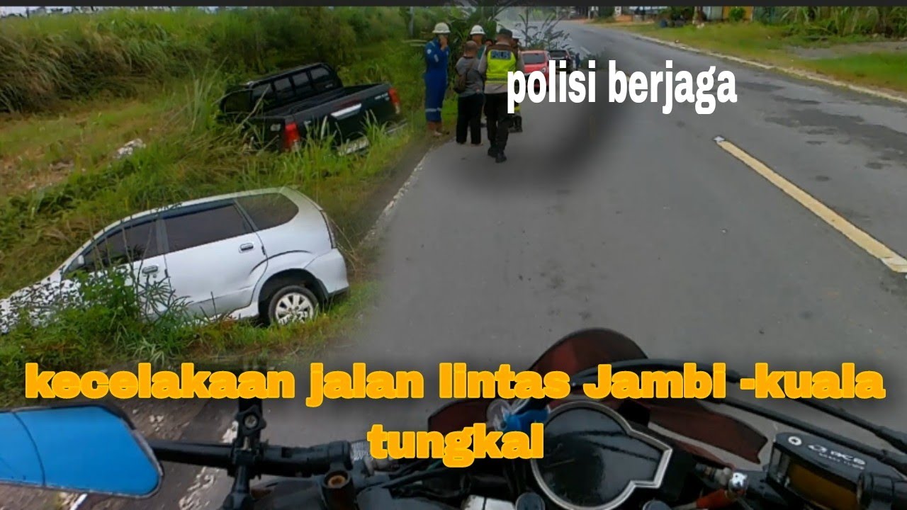 KECELAKAAN JALAN LINTAS JAMBI-KUALA TUNGKAL‼️ HATI-HATI DALAM ...