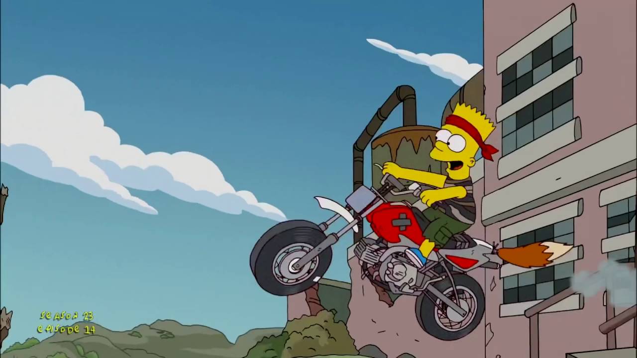 The Simpsons Couch Gag - The Outlands - YouTube