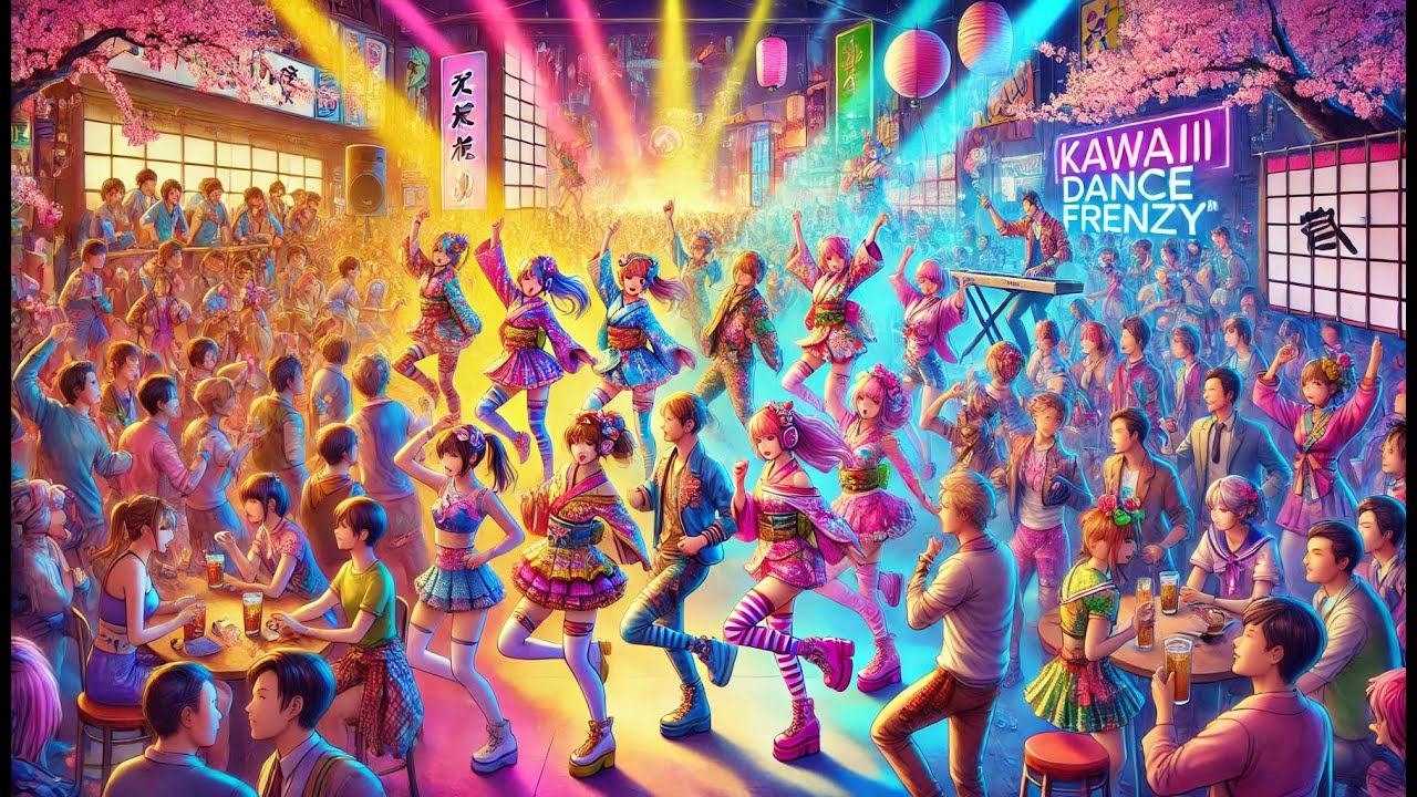 Kawaii Dance Frenzy ( Child Friendly music style ) - YouTube