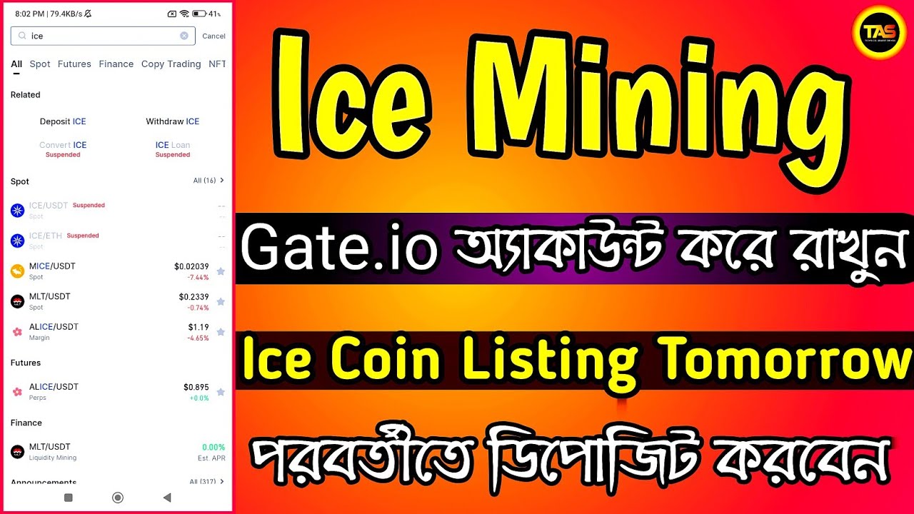 Ice Coin Listing Gate.io | Ice Mining Latest Update 2024 | Ice Mining ...