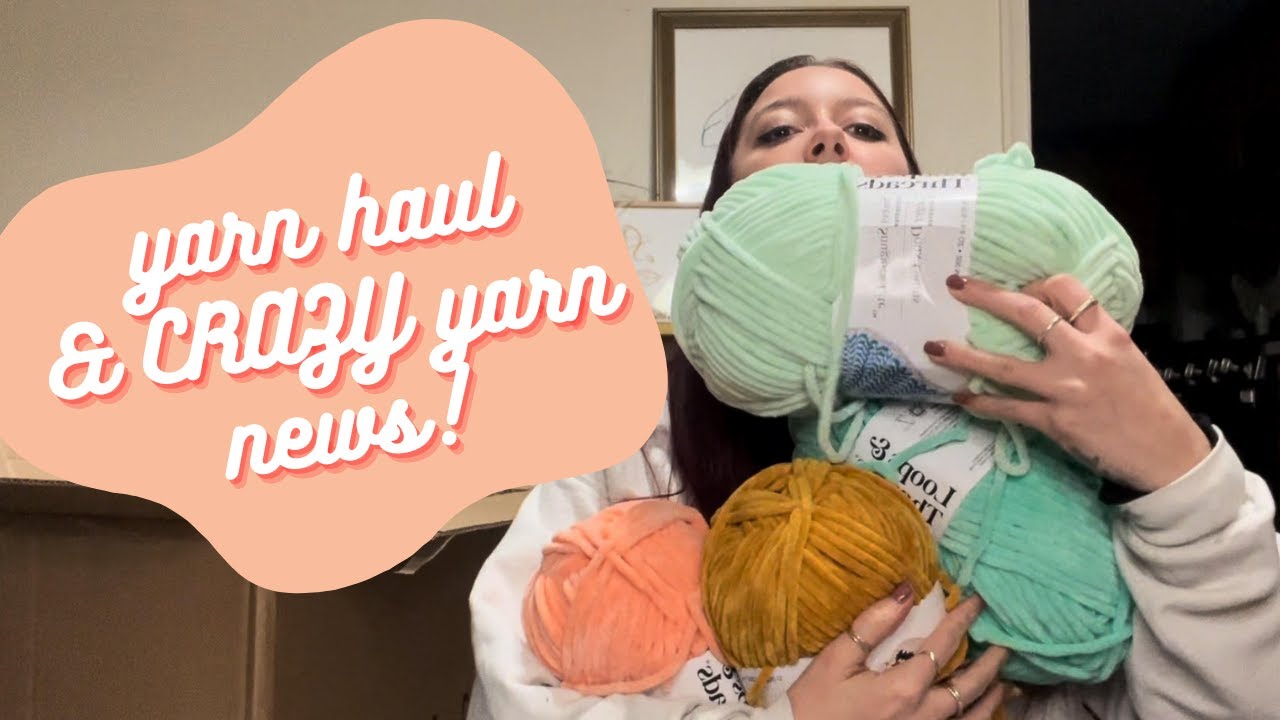Spring yarn haul/unboxing and some CRAZY NEW YARN NEWS! - YouTube