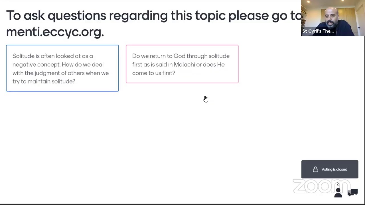 East Coast Coptic Youth Committee Webinar 2020: Father Daniel Fanous ...