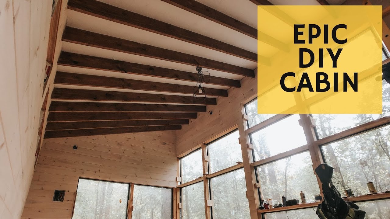 Creating the most INSANE Cabin Interior - Cabin Build Ep.45 - YouTube