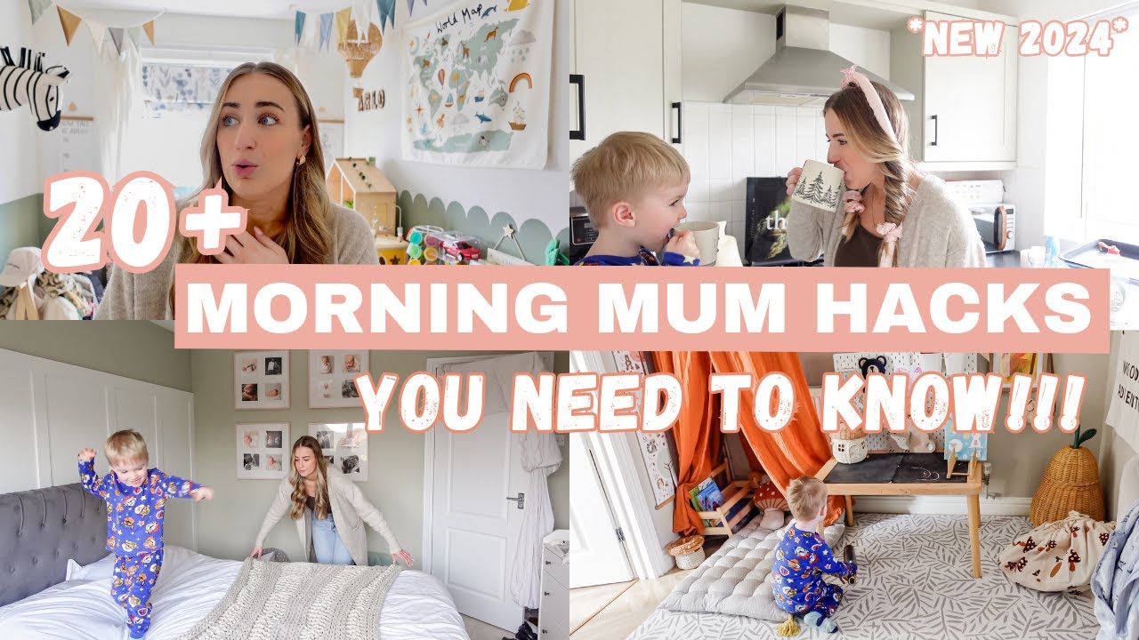 20+ MORNING MUM HACKS TO MAKE YOUR LIFE EASIER | Busy Toddler Mum ...