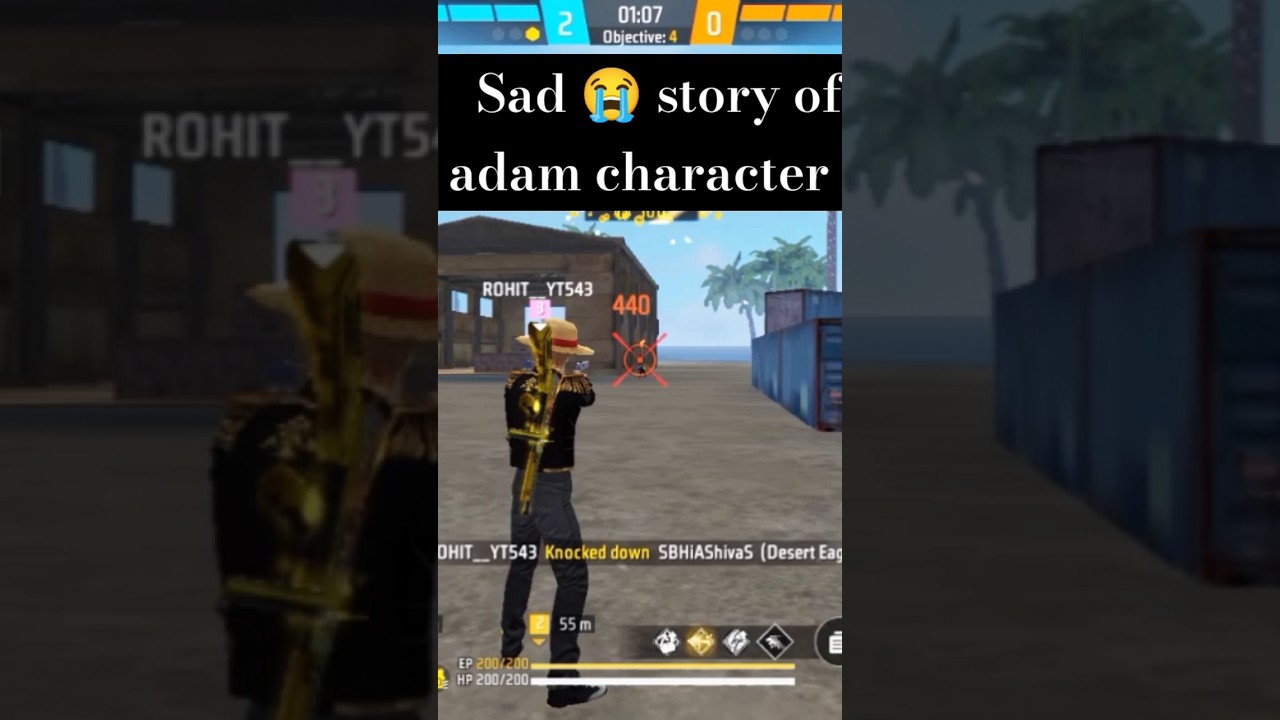 Sad story of Adam character 🥺💔#shorts#freefire#viral - YouTube