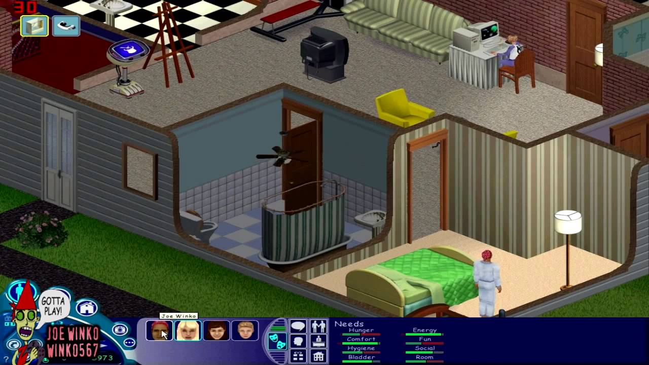 Sims 1 Gameplay Series | 1x30 | Joe Winko - YouTube