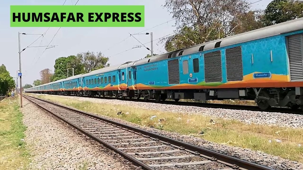 Madhupur Anand Vihar Terminal Humsafar Express Via Lucknow Kanpur ...