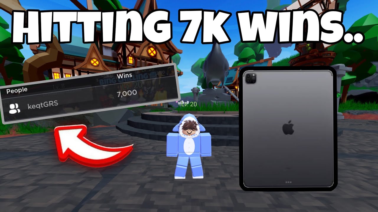 I Got 7K Wins On MOBILE! - Roblox Bedwars - YouTube