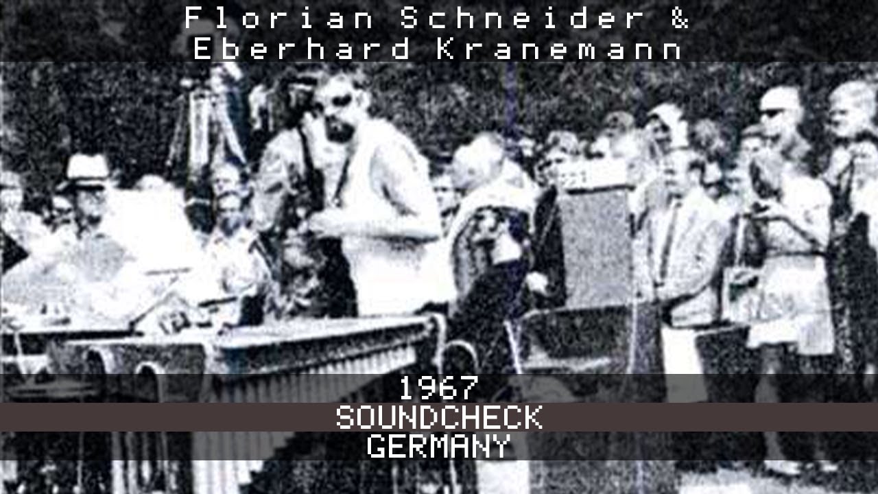 Florian Schneider & Eberhard Kranemann Soundcheck 1967 Germany - YouTube