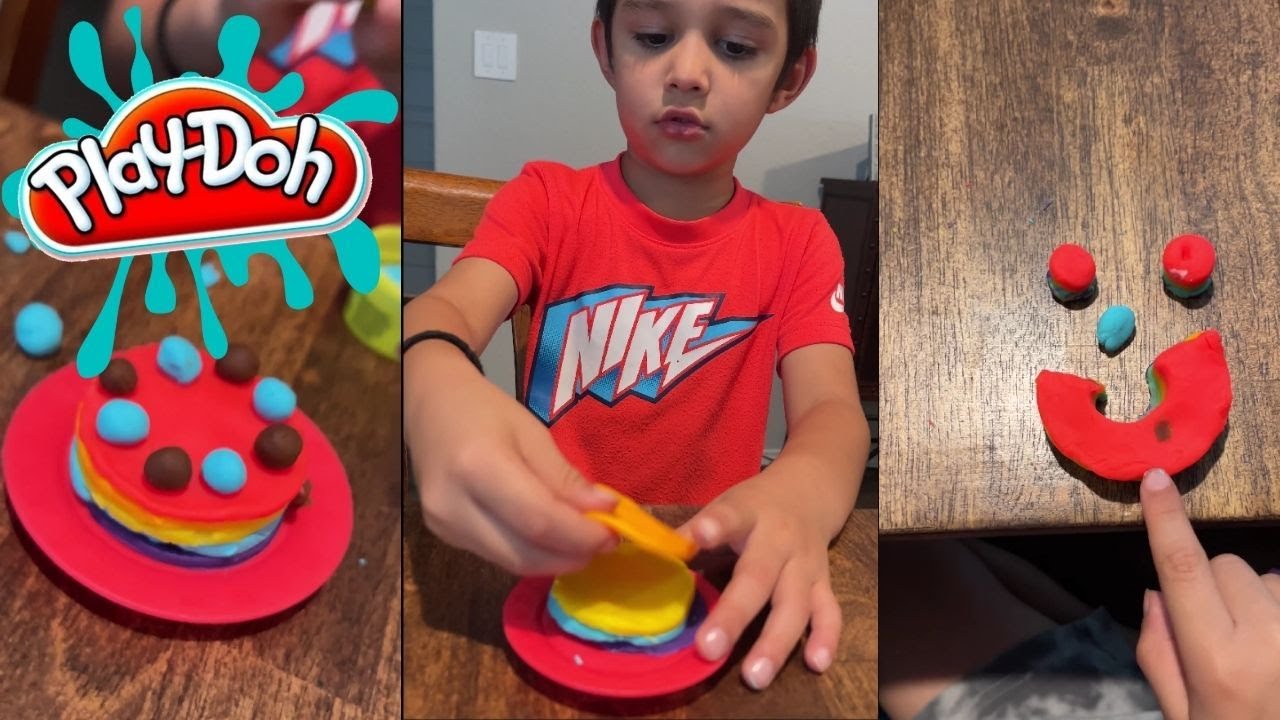Play-Doh Flip 'n Pancakes Playset! Let's make pancakes! - YouTube