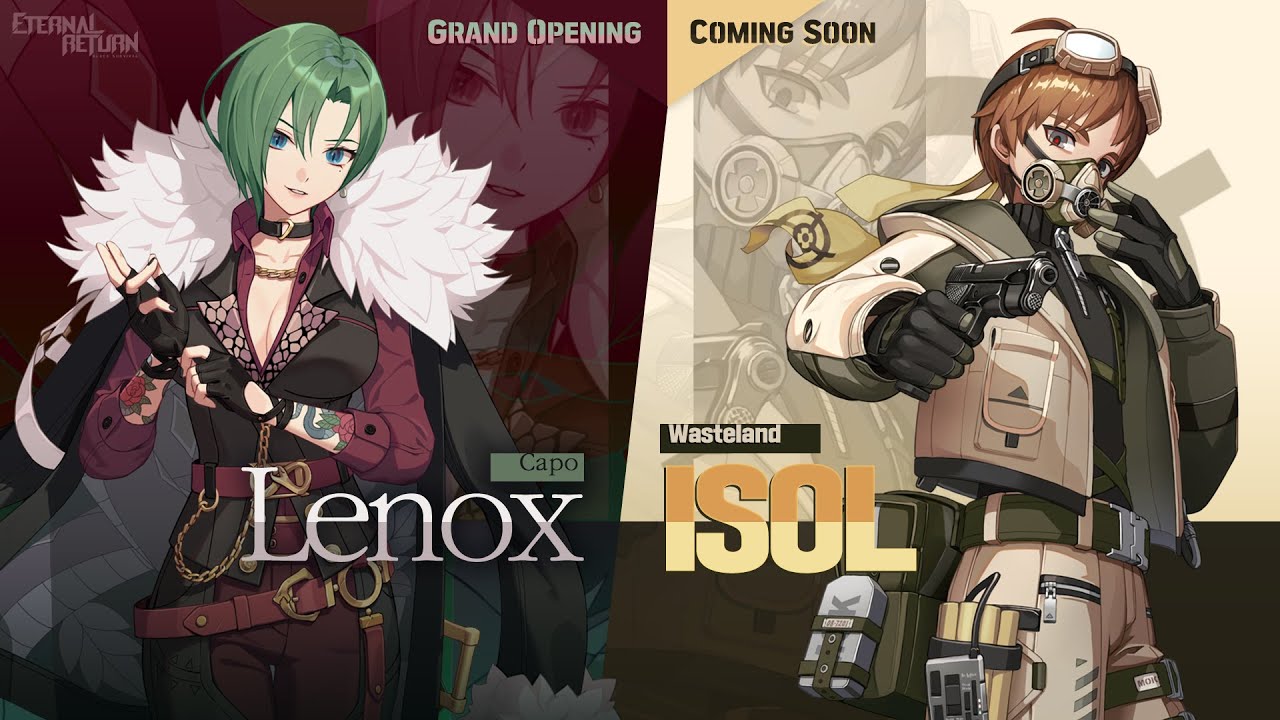 Capo Lenox & Wasteland Isol Skin Preview - Eternal Return - YouTube