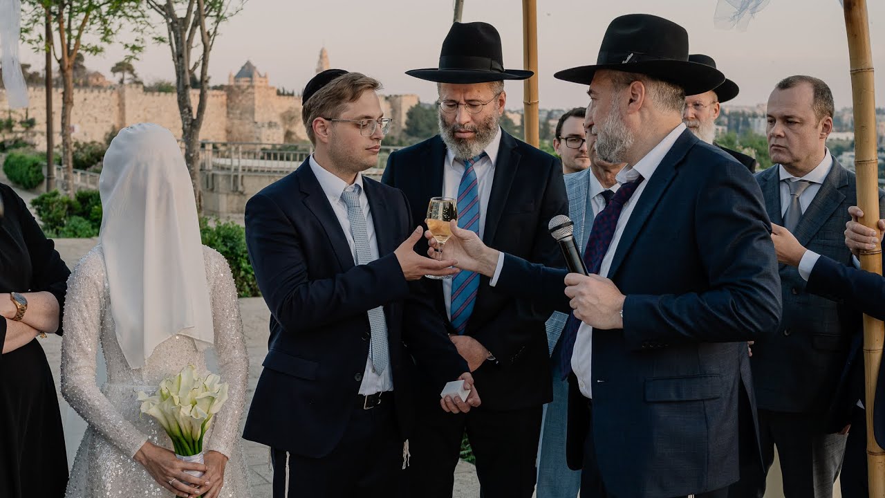 Jewish orthodox wedding in Jerusalem highlights - Polina & Daniel - YouTube
