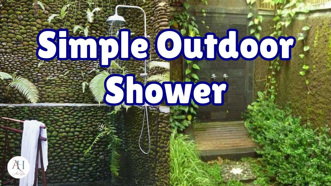 Beautiful Outdoor Shower Designs For Your Home Best Outdoor Shower ...