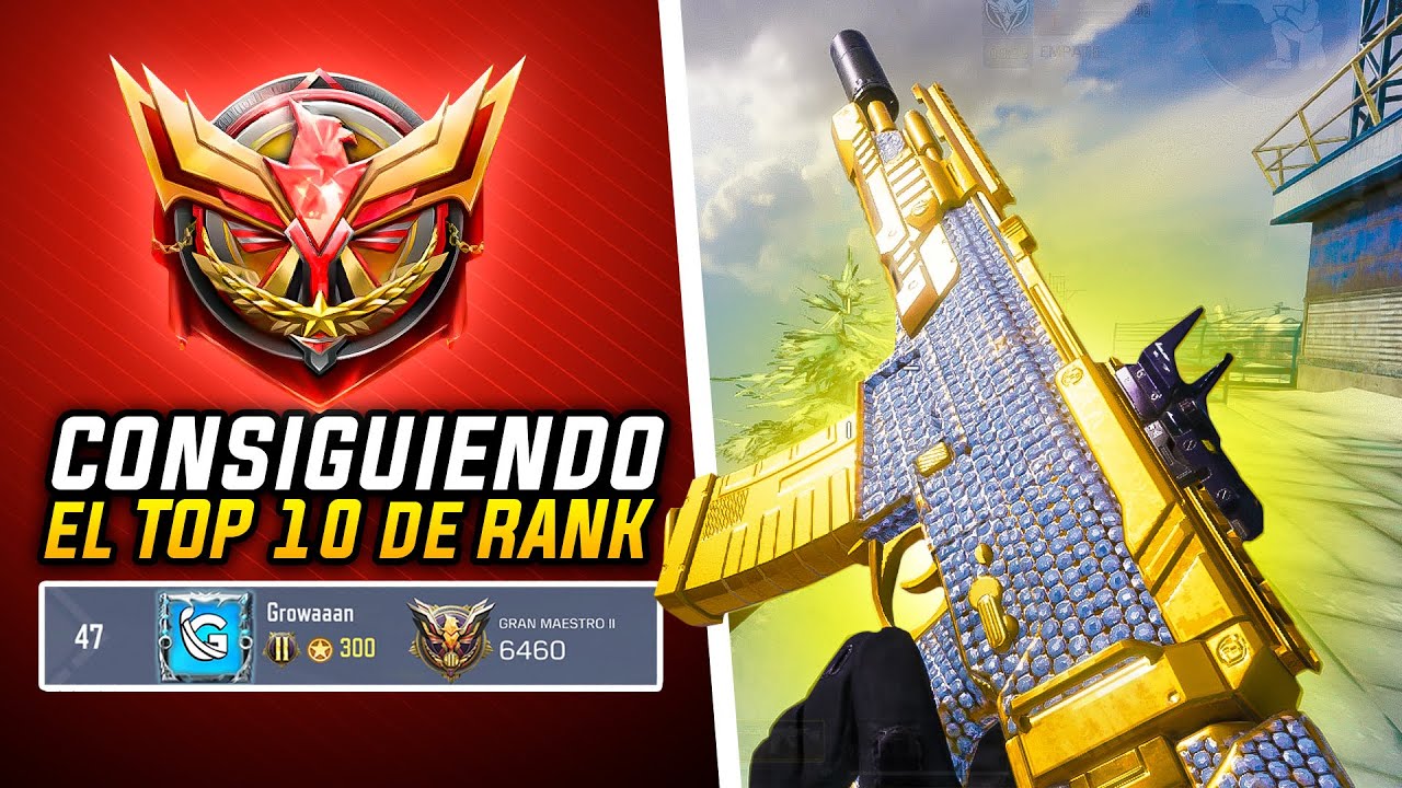 Llegando al TOP 10 en reinicio de Rangos | COD mobile - YouTube