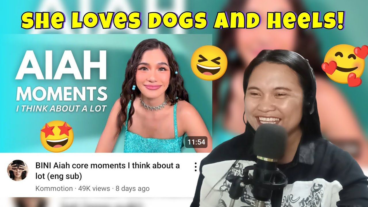 BINI Reaction || BINI Aiah core moments I think about a lot by ...