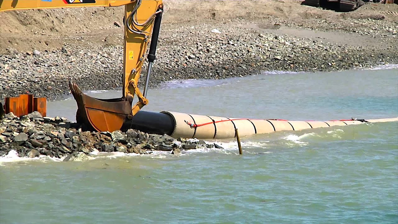 Guernsey Water's Sea Outfall Renewal Project - YouTube