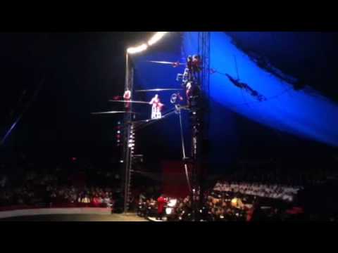 The Flying Wallendas family high-wire act at Circus Sarasot - YouTube