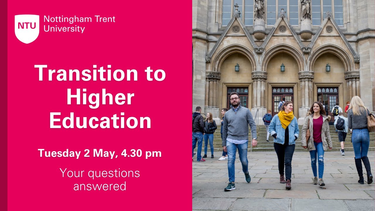 Transition to Higher Education and Everything You Need to Know - YouTube