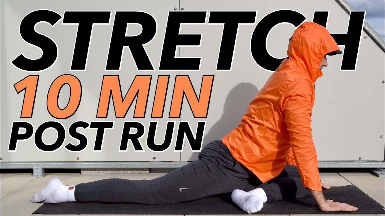 10 Min. Stretching Routine for Runners | Follow Along Stretch after Run ...