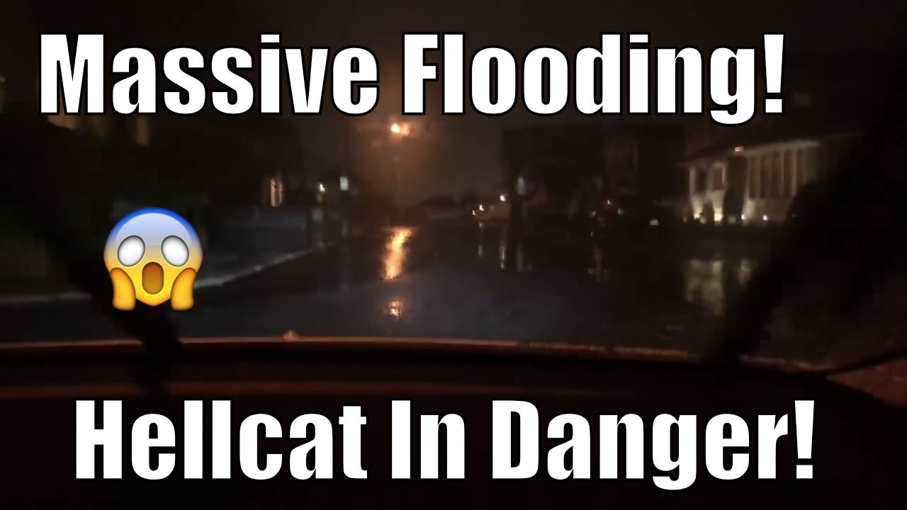 Atlantic City Flooding! Hellcat in Danger! OMG!! - YouTube