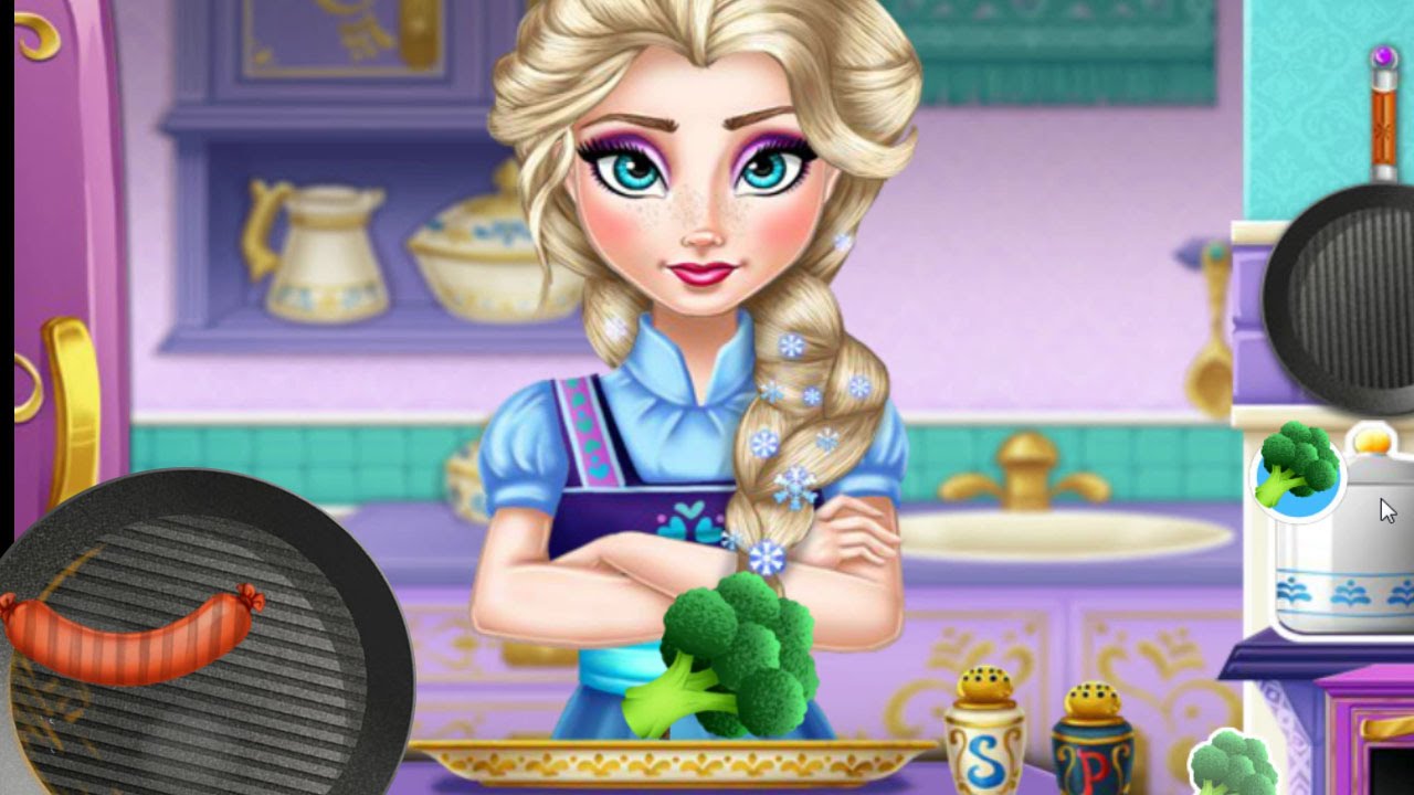 Elsa Real Cooking ♡ - YouTube