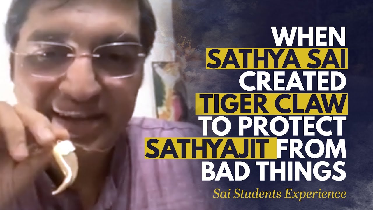 When Sathya Sai Created Tiger Claw to protect Sathyajit from Bad things ...