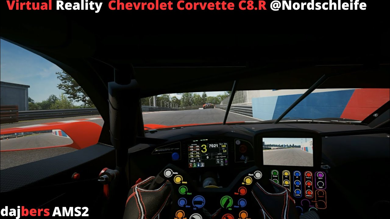 AMS2 VR Onboard Chevrolet Corvette C8.R GTE @Nordschleife - YouTube