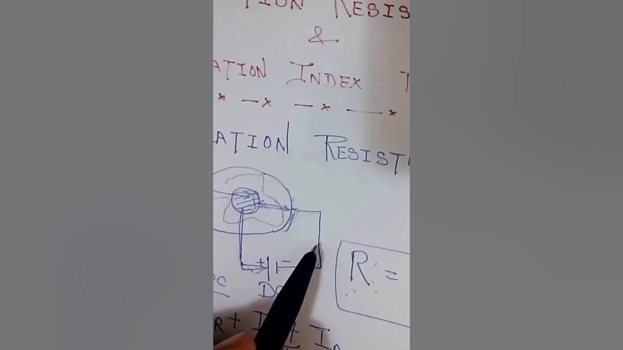 EXPLAINED : Insulation resistance and polarization index test in rotor ...