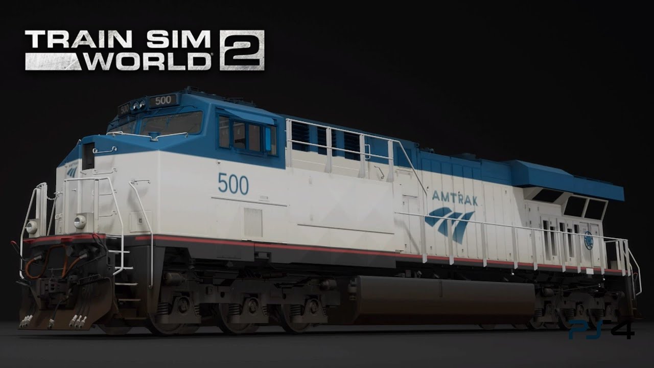 Season of ES44 (TSW2/ PS4) How to build up Amtrak 500 on livery ...