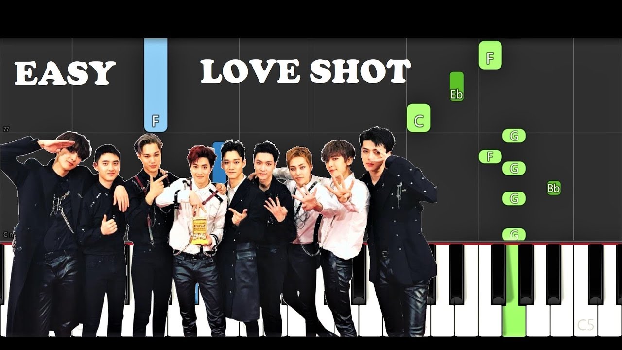 EXO - Love Shot (EASY Piano Tutorial) - YouTube