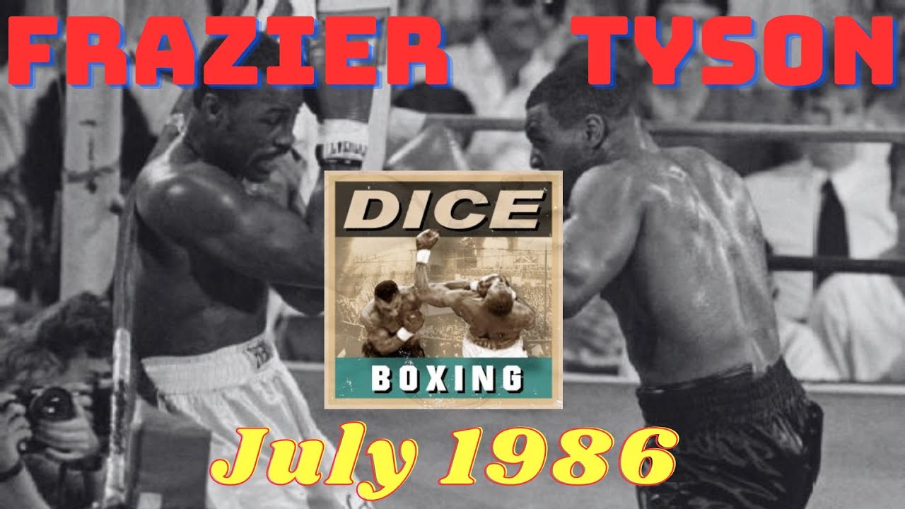 Mike Tyson vs Marvis Frazier : Dice Boxing Playthrough - YouTube