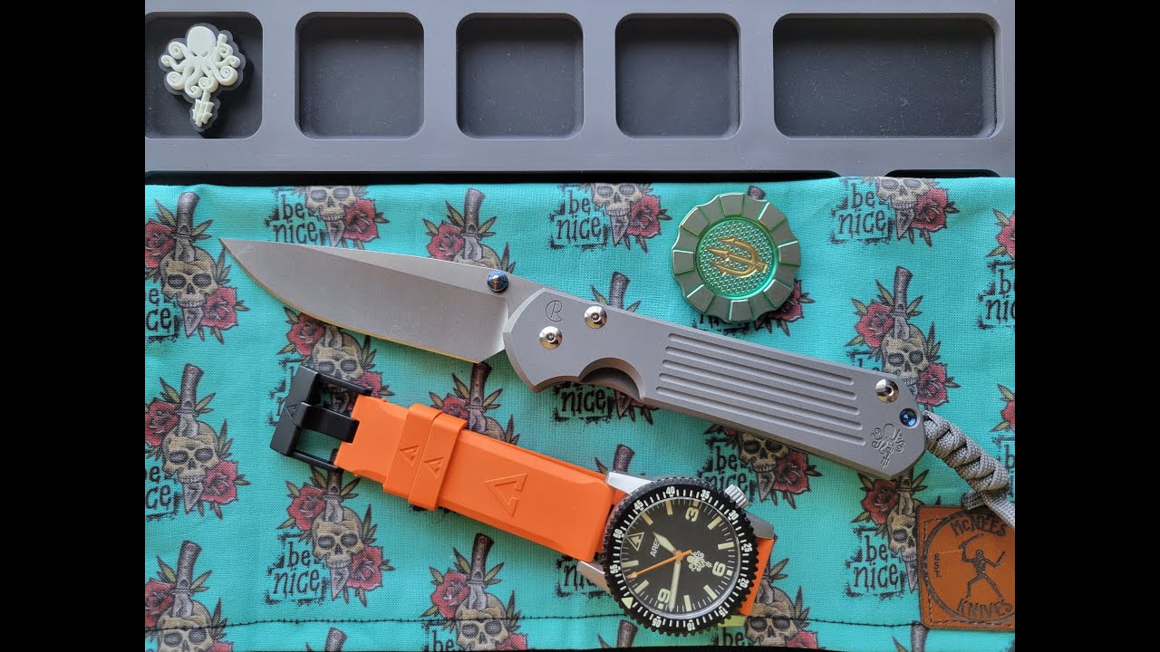 PDW Lines Large Sebenza 31 by Chris Reeve Knives and Promethius Design ...