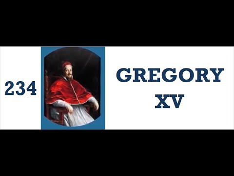 Popes of the Catholic Church - 234.Gregory XV #popesofthecatholicchurch ...