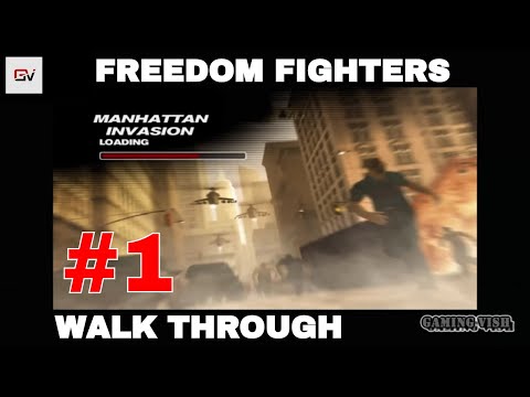 Freedom Fighters PART 1 - ManHattan Invasion INTRO, GamePlay ...